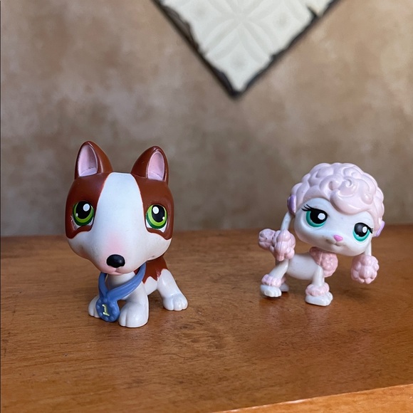 Littlest Pet Shop | Toys | Littlest Pet Shop Poodle 52 Bull Terrier 154 ...